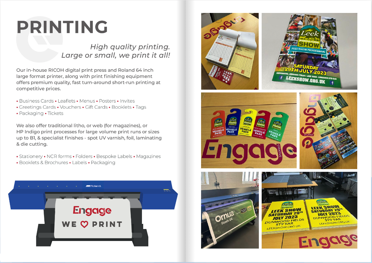 Engage Creative - Design, Marketing, Print, Signage, Web